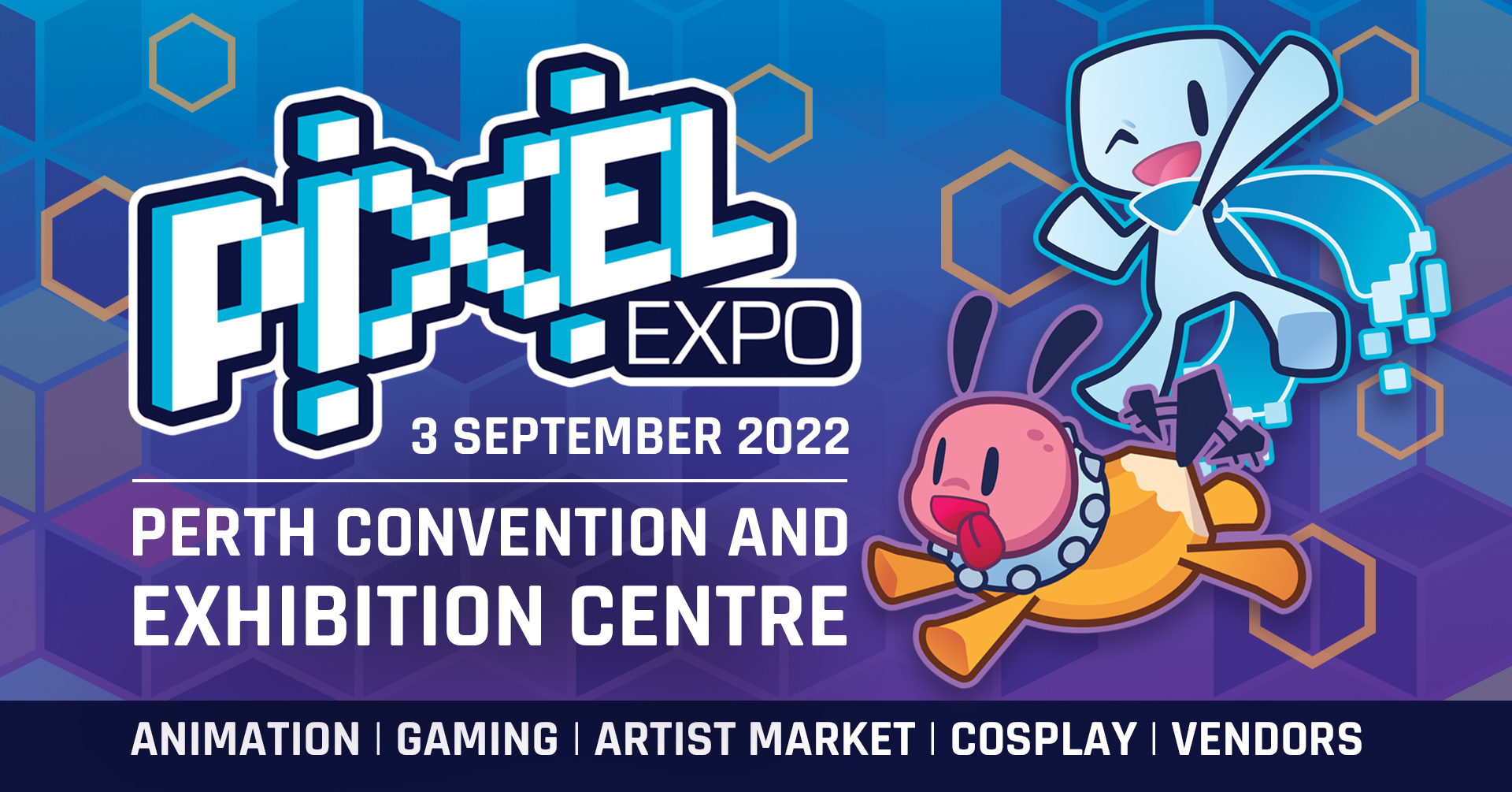 Pixel Expo | PCEC - Perth Convention And Exhibition Centre