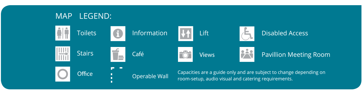 Venue Capacity | PCEC - Perth Convention And Exhibition Centre