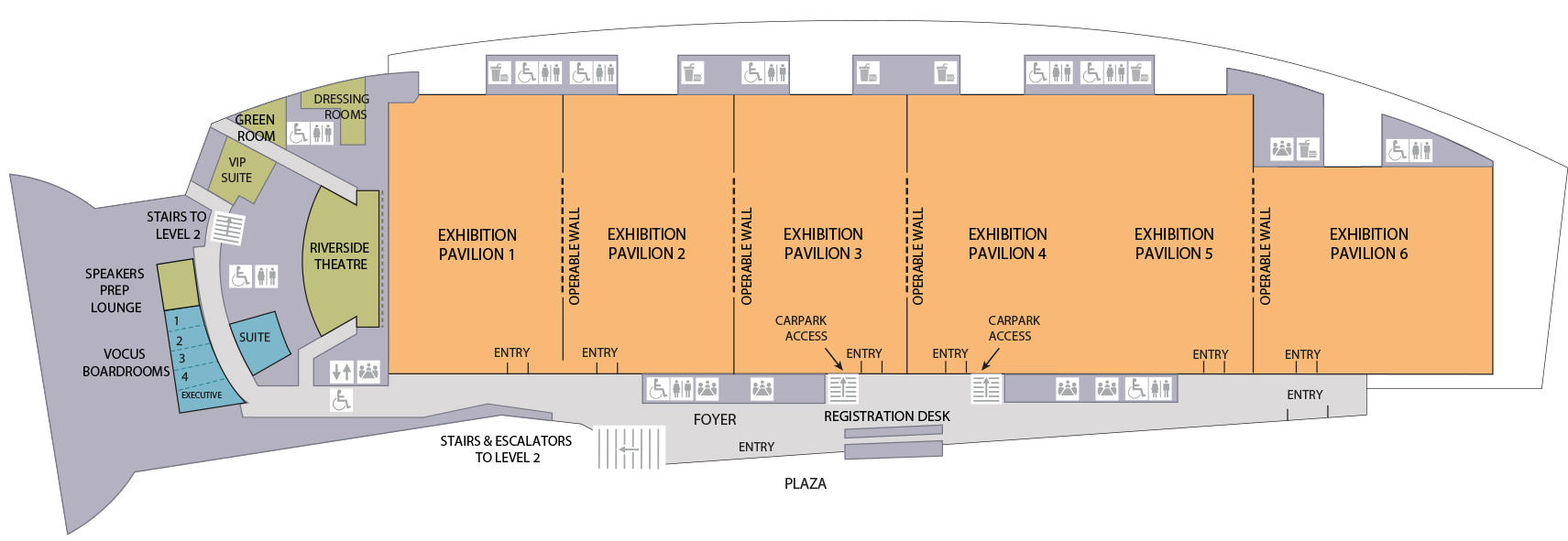 Venue Capacity | PCEC - Perth Convention And Exhibition Centre