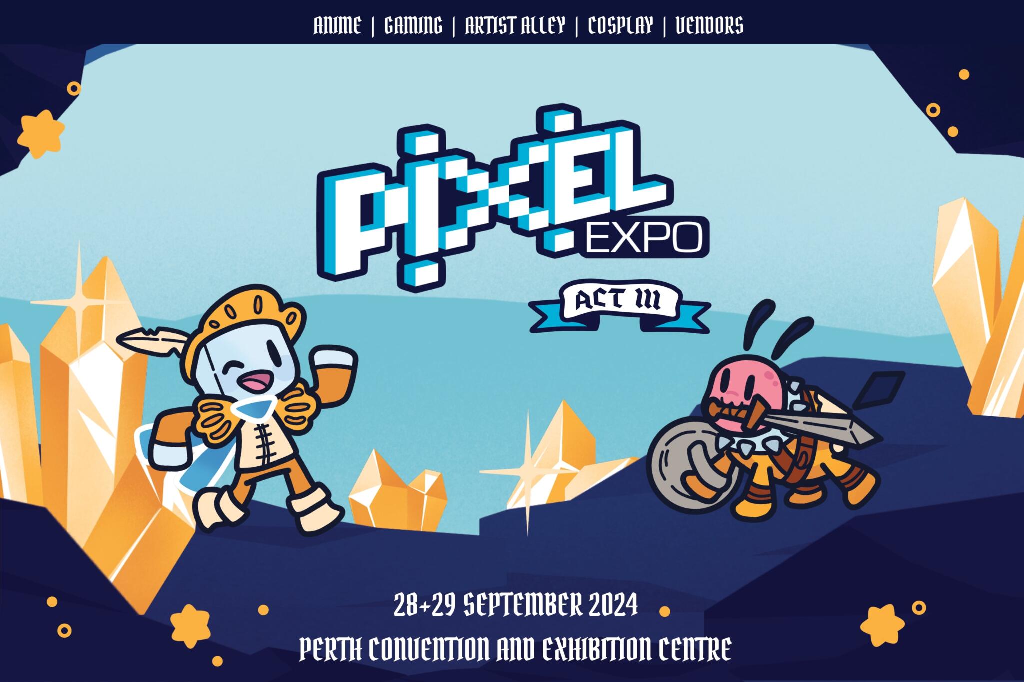 Pixel Expo: Act III | PCEC - Perth Convention And Exhibition Centre