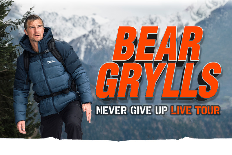 Bear Grylls: Never Give Up | PCEC - Perth Convention And Exhibition Centre