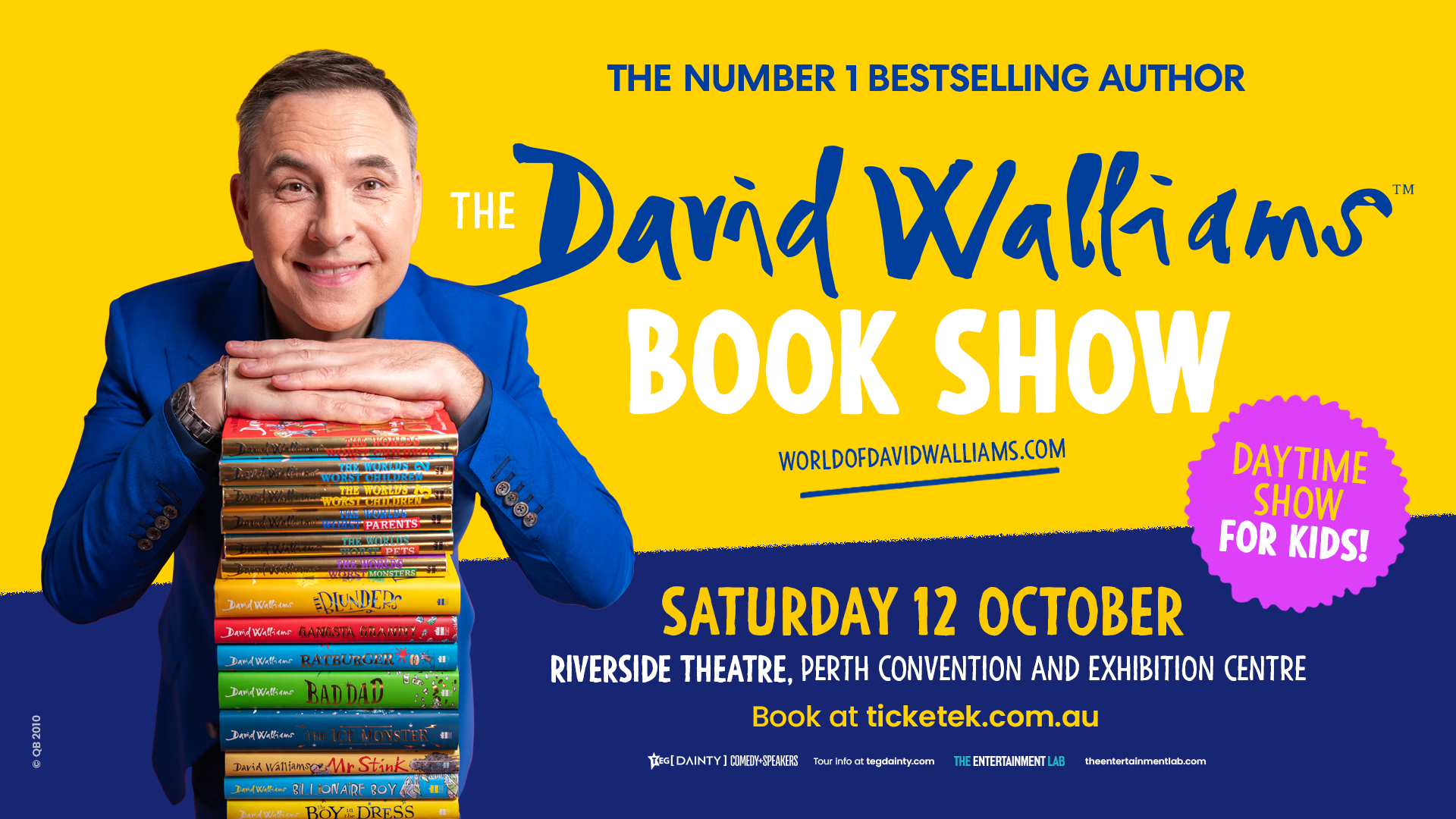 The David Walliams Book Show | PCEC - Perth Convention And Exhibition ...