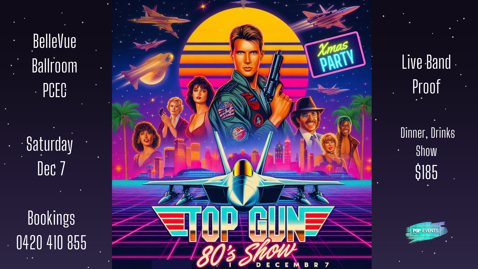 Top Gun 80's Show | PCEC - Perth Convention And Exhibition Centre