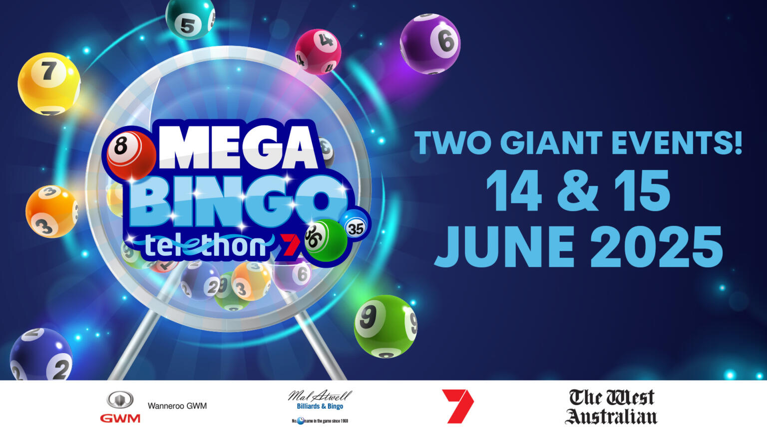Telethon Mega Bingo | PCEC - Perth Convention And Exhibition Centre
