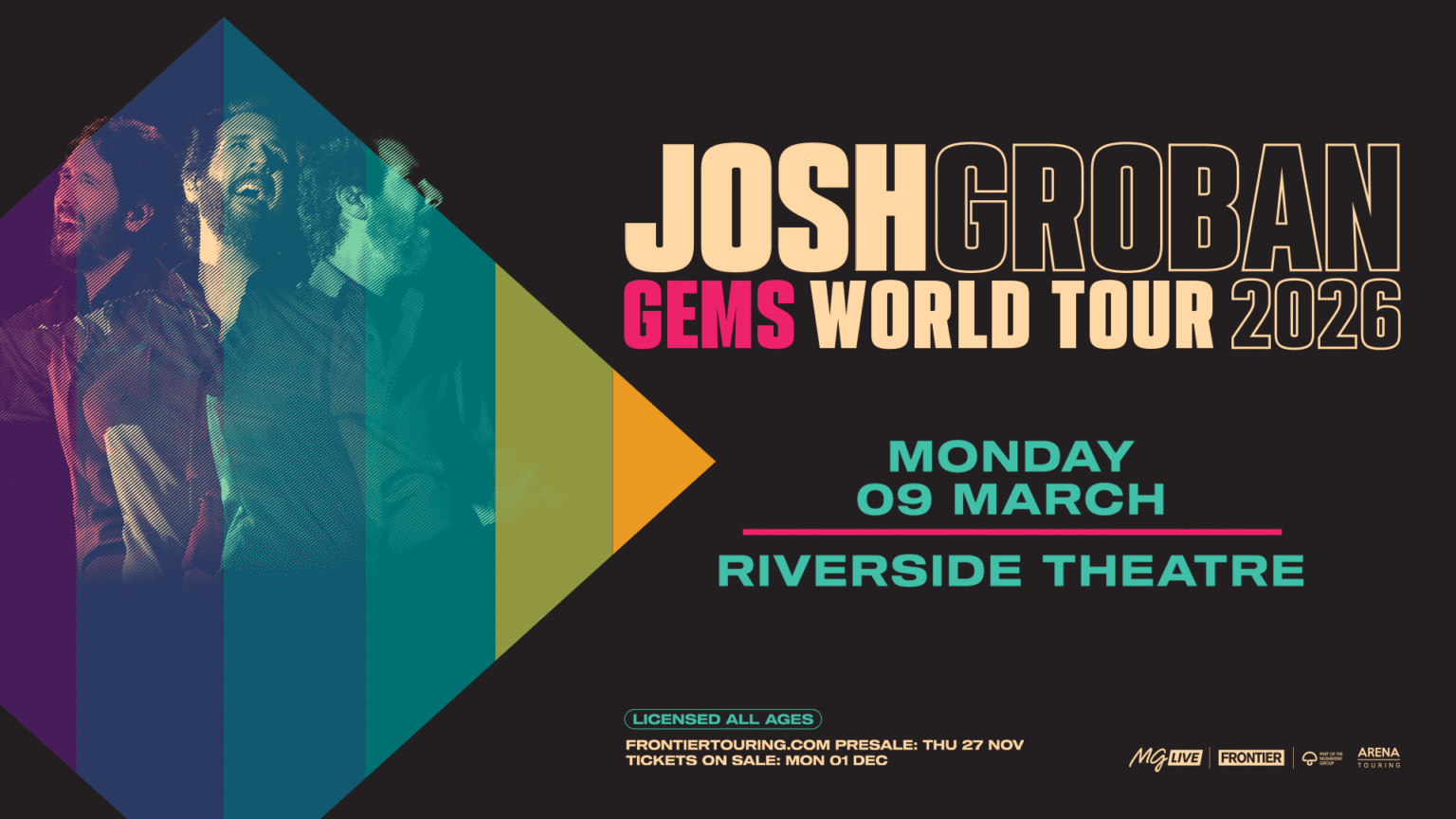 Josh Groban - Gems World Tour 2026 | PCEC - Perth Convention And ...